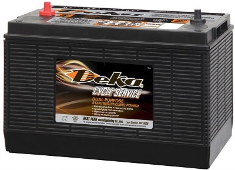 DEKA GENUINE NEW 7T31 12-VOLT Battery 900Amp Cranking Power (Group 31 ...