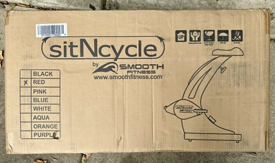 Smooth Fitness RED Sit N Cycle Exercise Bike: Model SNC2 • Factory ...