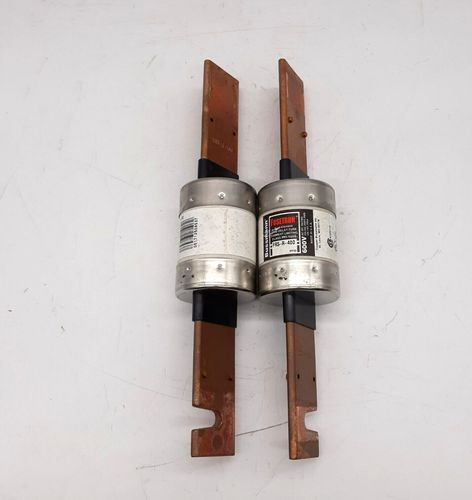 Fusetron FRS-R-400 RK5 Fuse 600V Dual Element Time-Delay Fuse Lot of 2 ...