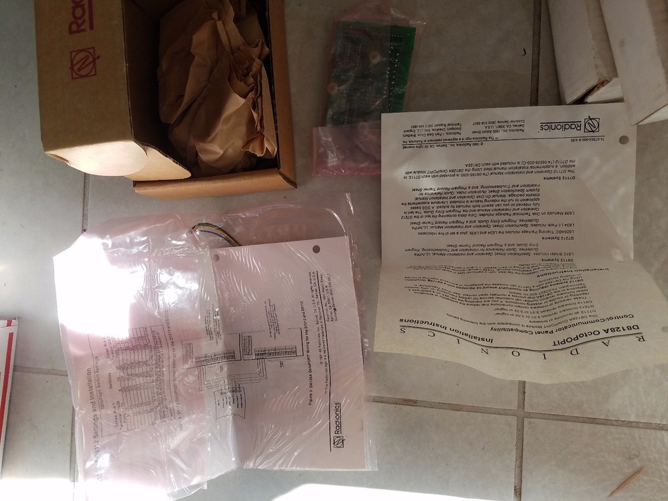 RADIONICS D8128A OCTOPOPIT MODULE FOR USE W/ D7112, D7212 & D9112 ...