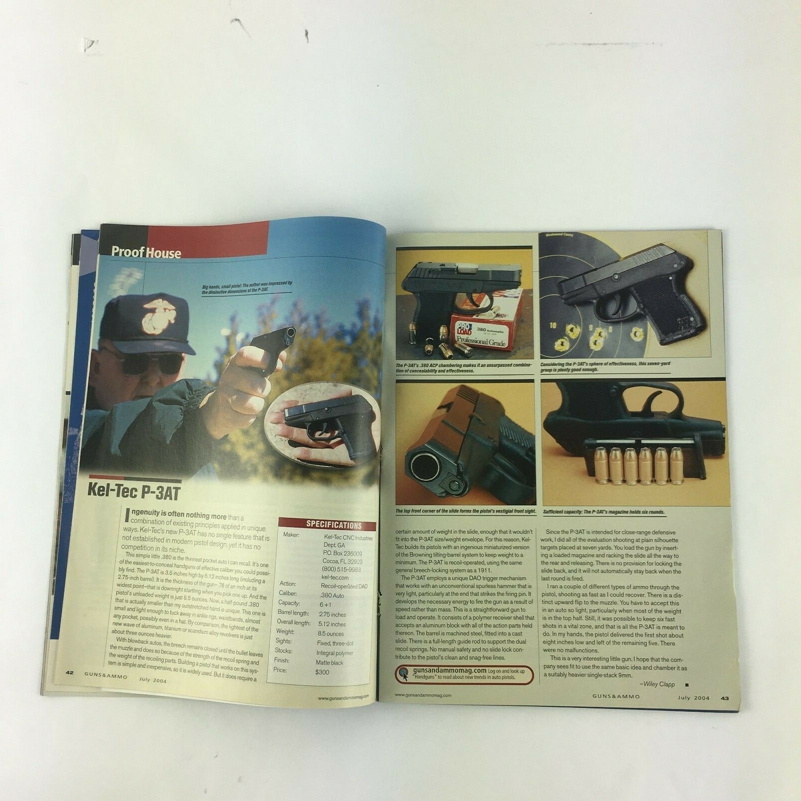 June 2004 Guns & Ammo Magazine Lieutenant Colonel 4500 fps! .223 WSSM ...