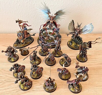 Warhammer Age Of Sigmar - Painted Stormcast Eternals Army - BoxedUp ...