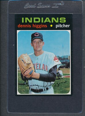 1971 Topps #479 Dennis Higgins Indians EX *10875 | eBay