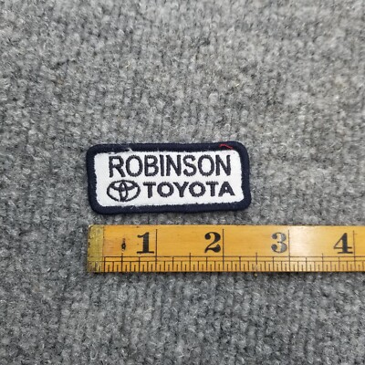 Robinson Toyota Patch Work Uniform | eBay