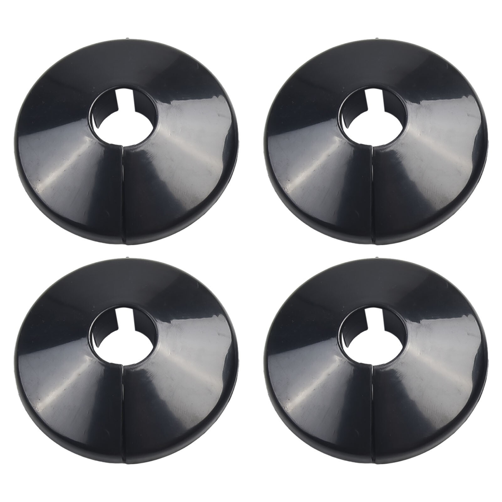 2 X NEW BLACK RADSNAPS RADIATOR PIPE COVERS + COLLARS 15mm | eBay