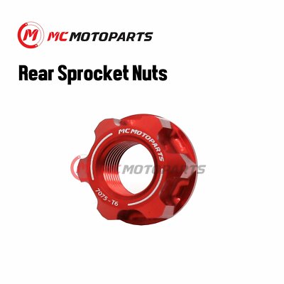 Fits Yamaha YZF R1 R6 YZF 600R Rear Wheel Sprocket Nuts M10 x 1.25 ...
