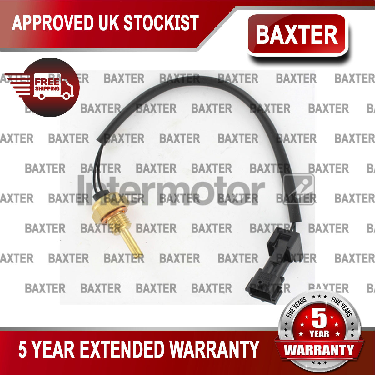 Baxter Coolant Temperature Sensor Fits Saab 9-3 900 9000 2.0 2.3 #1 ...