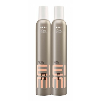 2 x Wella Eimi Extra Volume Mousse 500ml Duo Pack 500ml (2x500ml) | eBay UK
