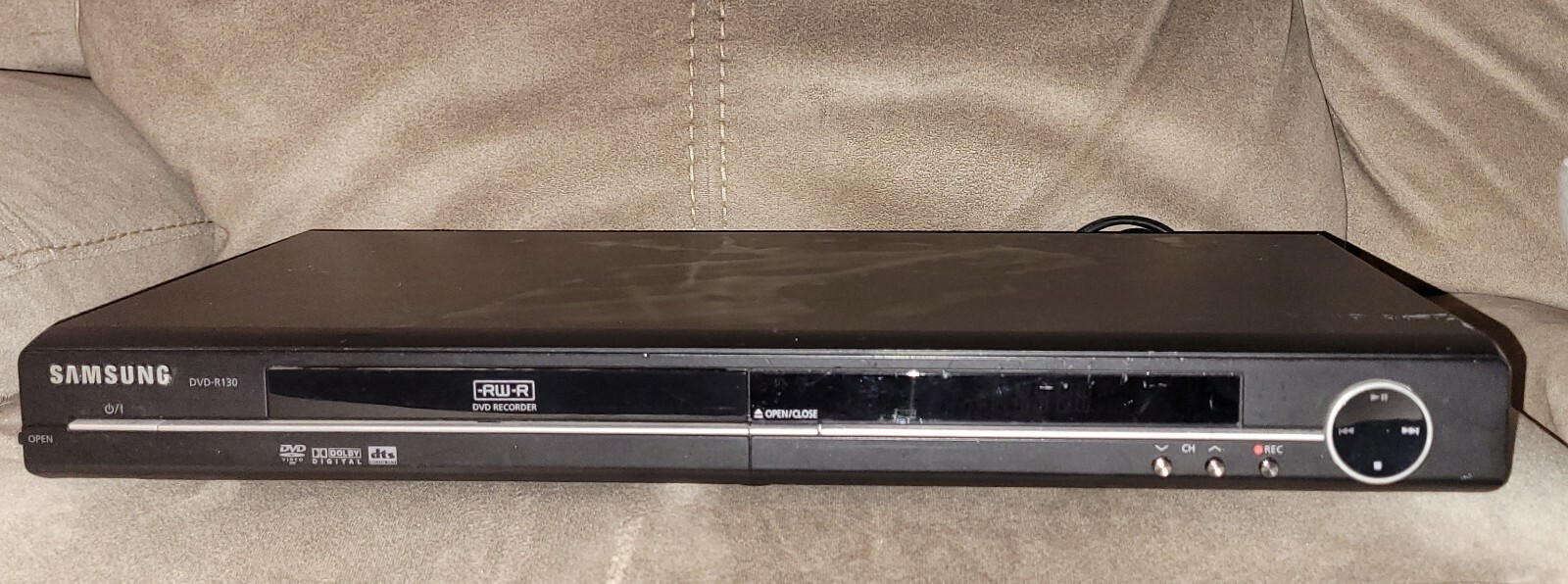 Samsung DVD Recorder Player Model DVD-R130 HD DVD-R-RW - No Remote ...