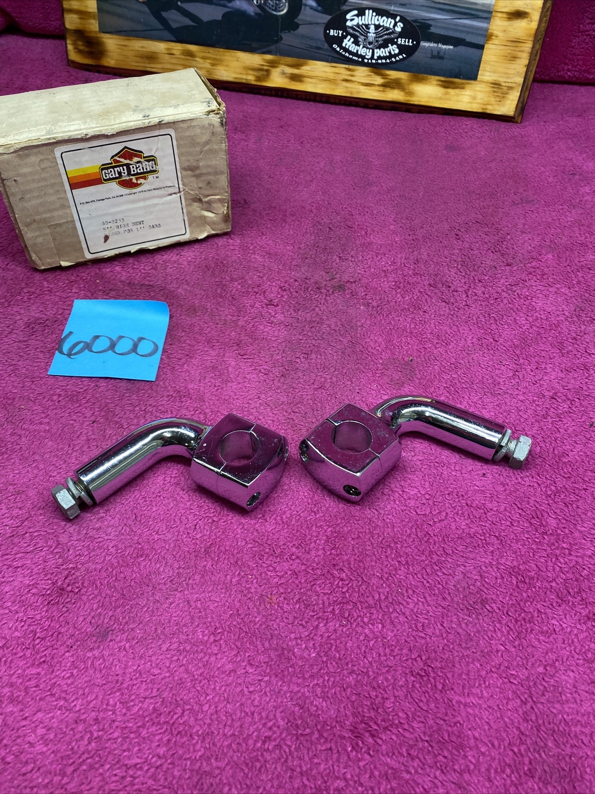 Harley Chopper Vintage Springer Glide Handle Bar Riser Risers Aee Sb&f ...