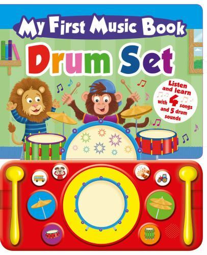 My First Music Book: Drum Set : Sound Book by IglooBooks (2018, Novelty ...
