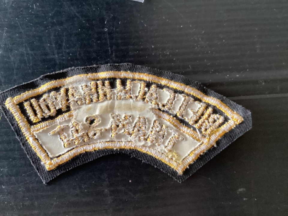 1 x South Vietnam , 81st. battalion Recon.Tab 1960,s cloth patch ...