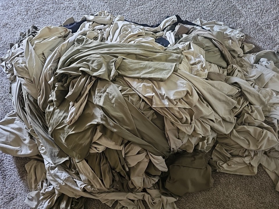 20x Army Thermal Top Undershirt Military Base Layer Misc Colors & Sizes ...