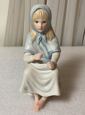 1983’s Cybis "The Match Girl” Hand Painted Porcelain Figurine Made In ...