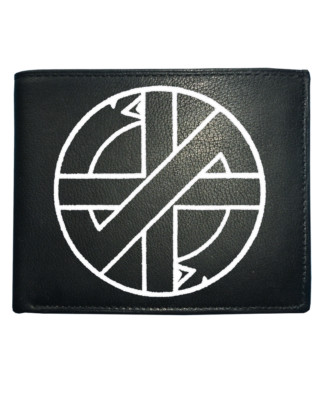 CRASS PUNK ROCK RETRO ICONIC LOGO- Men's Leather Wallet | eBay UK