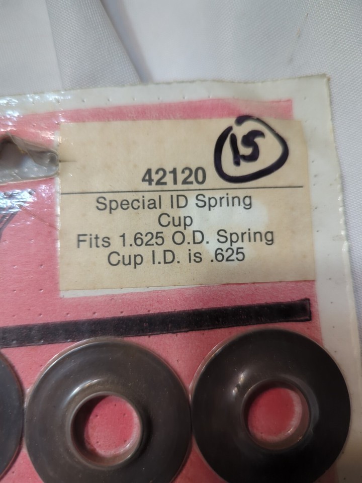 15 Pieces Manley 42120-15 I.D Valve Spring Cups For 22440 Springs | eBay