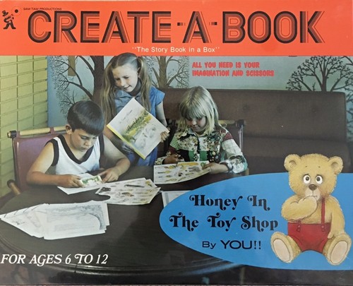 Vintage Create A Book The Story Book in a Box New SEALED Elementary ...