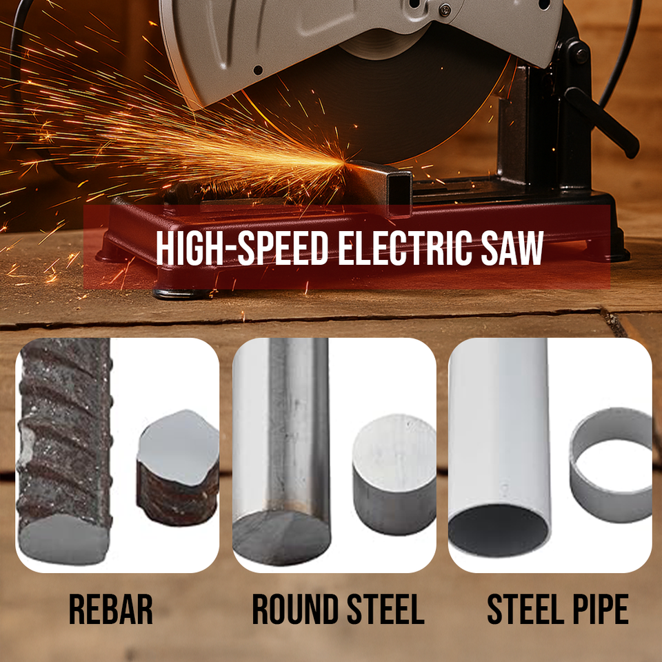 Jax Eagle 355mm/14" Electric Metal Chop Saw for Metal Cutter Saw Cut ...