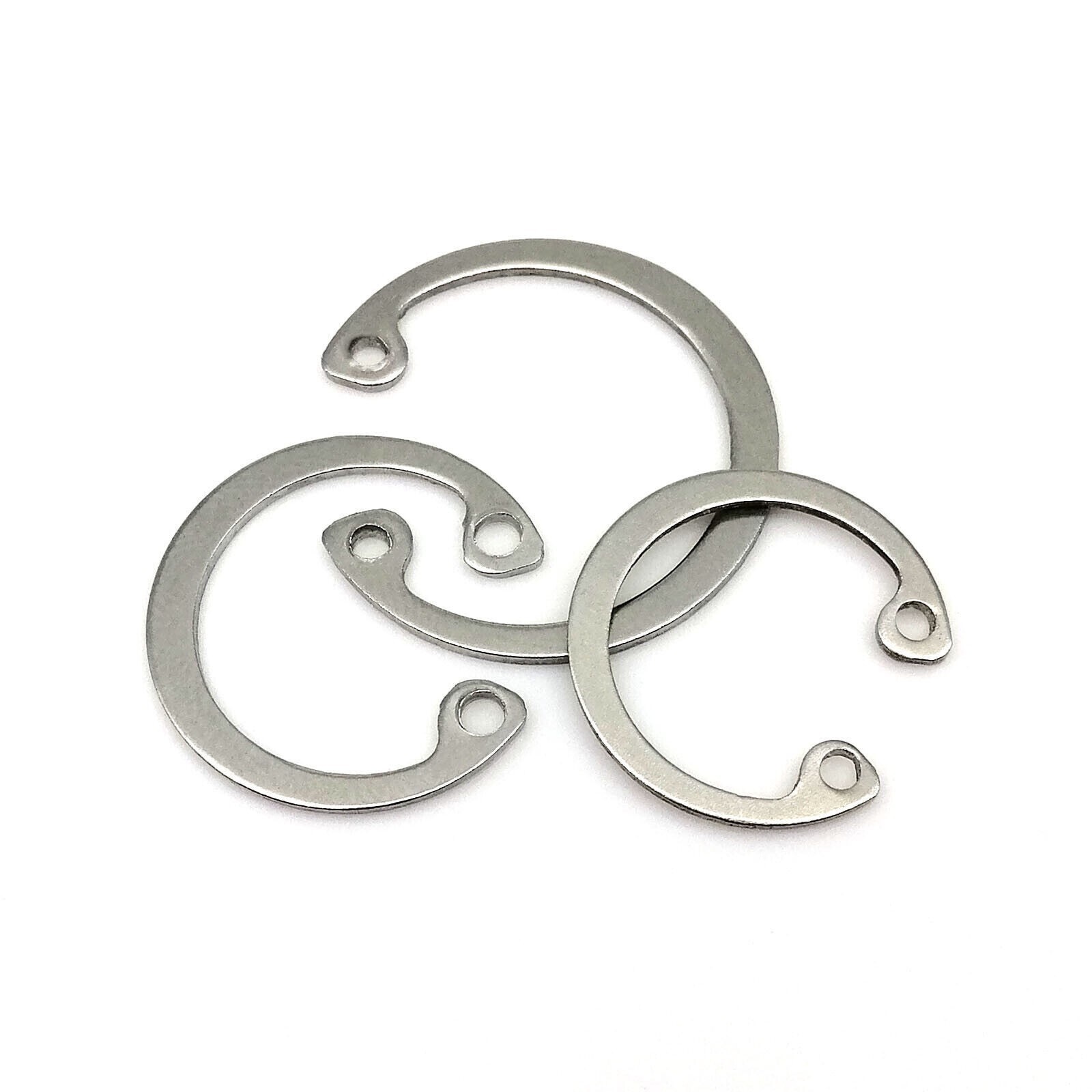 8 pieces M30 Retaining Snap Ring Washer Bearing C Type Internal Hole ...