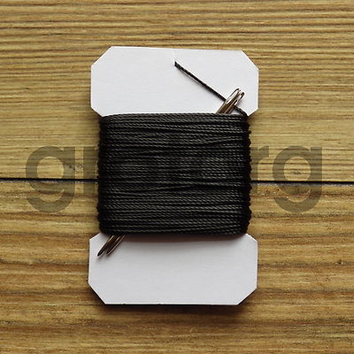 15m VERY STRONG LEATHER SEWING THREAD 1mm THICK PLUS 2 BLUNT NEEDLES | eBay