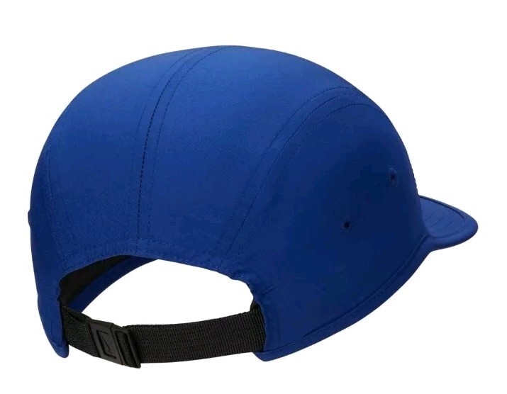 NEW Size L / XL Nike Fly Unstructured Hat Cap Royal Blue Black Dri-Fit ...
