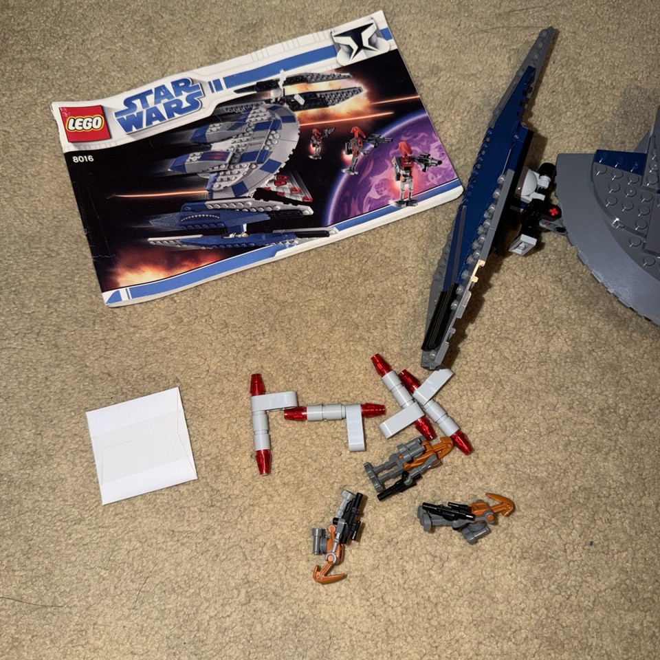 LEGO Star Wars: Hyena Droid Bomber (8016) 99% Complete 673419111782| eBay