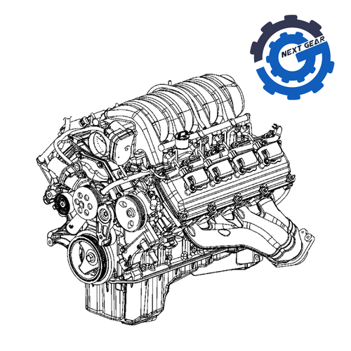 New OEM Mopar 6.4l v8 Heavy Duty Hemi Engine for 2014-17 RAM 3500 ...