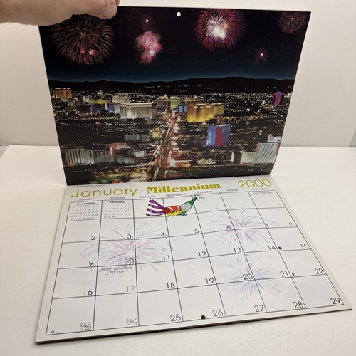 Las Vegas 2000 Millenuim Collector Series Calendar Rare Brand New ...