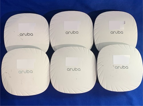 Lot of 6 Aruba AP-505 APIN0505 Campus Bluetooth Wi-Fi 6 Access Points ...