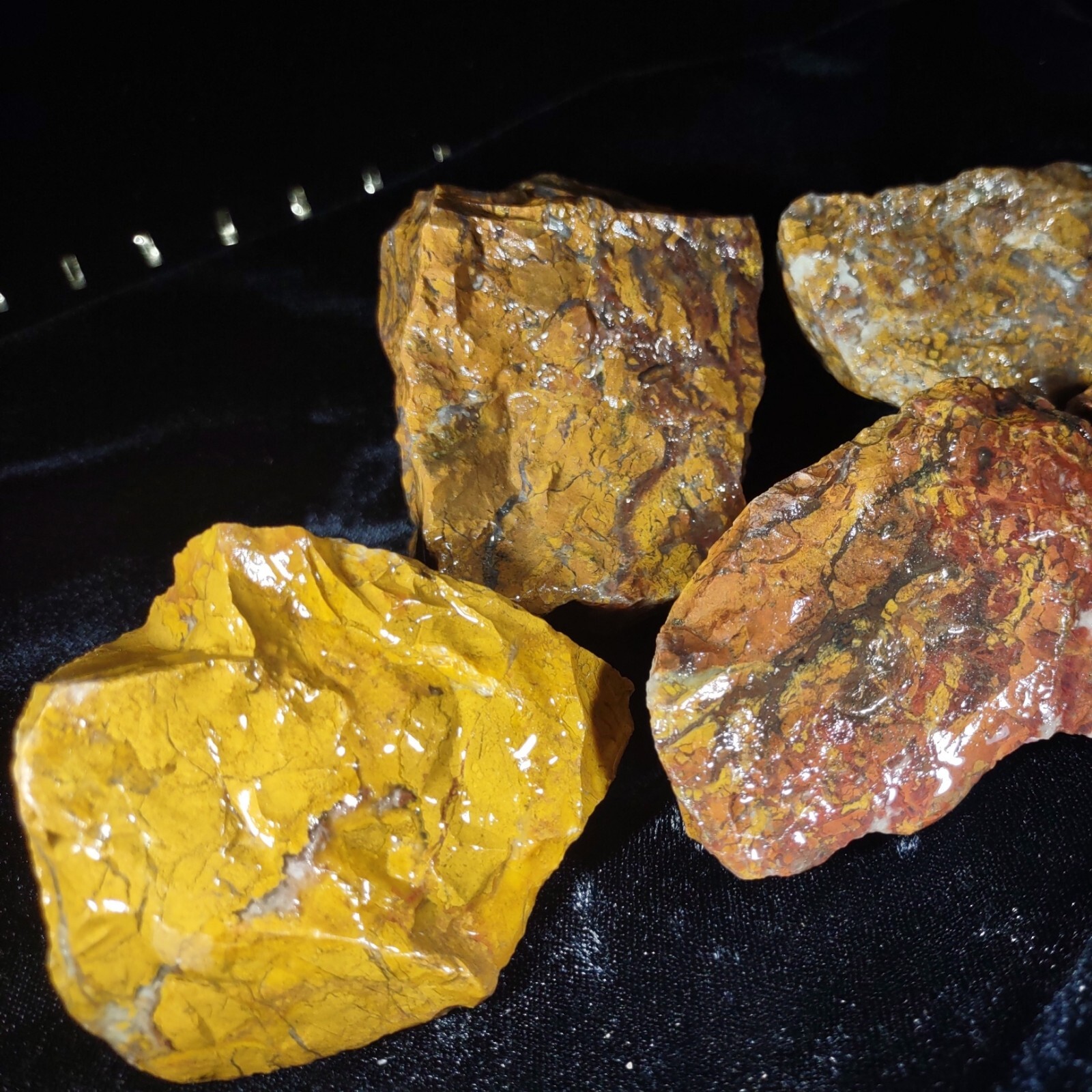 Red And Yellow Jasper rough Oregon 1088 grams | eBay