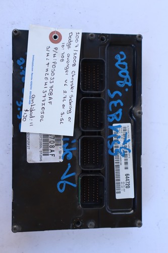 2007 CHRYSLER SEBRING V6 2.7L/ DODGE AVENGER 3.5L ENGINE COMPUTER ...