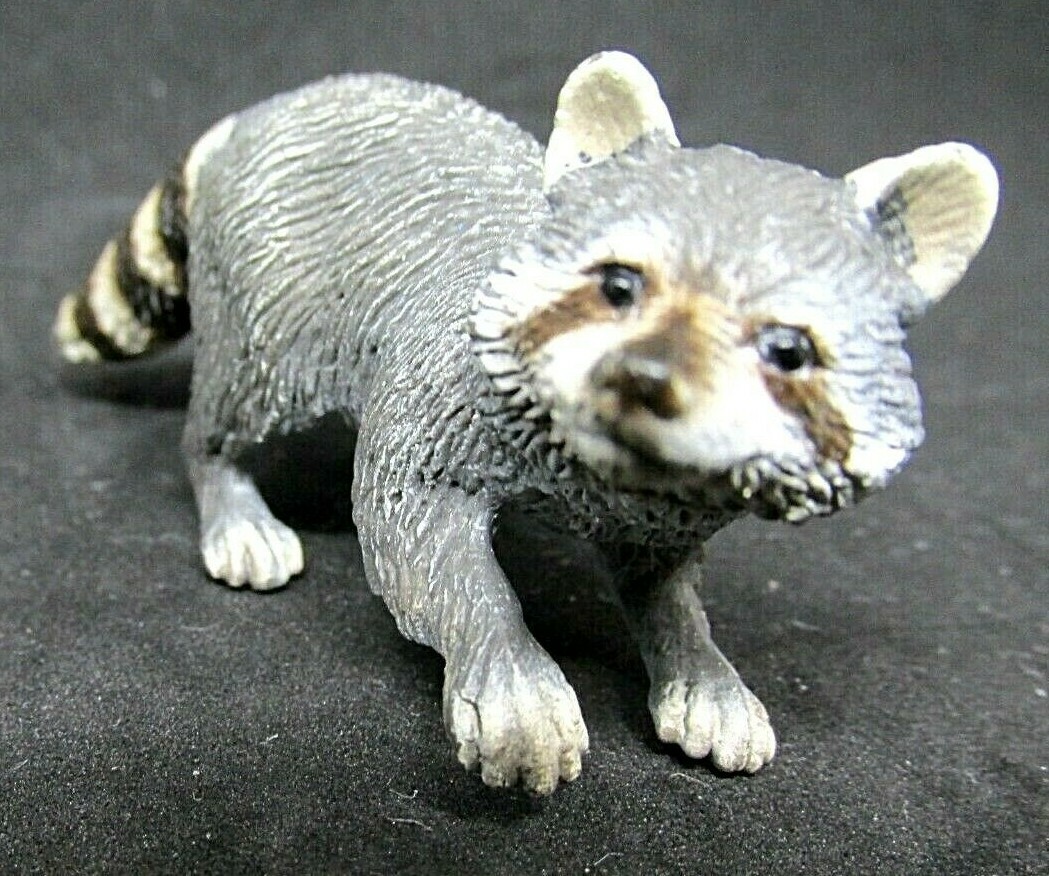 Schleich 2008 RACCOON 14604 Retired Walking Adult Wildlife Animal ...