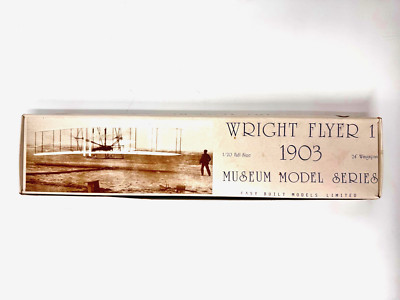 Easy Built Models Wright Flyer 1903 -1/20 Model Kit Museum Model Series ...