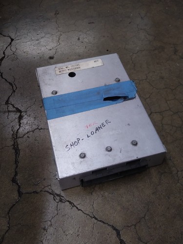 1986 1987 1988 1989 Chevy Corvette 5.7L Engine Computer ECM PCM 1227165 ...