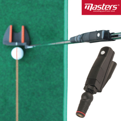 MASTERS GOLF PUTTER LASER ALIGNMENT / GOLF TRAINING AID / HOLE MORE ...