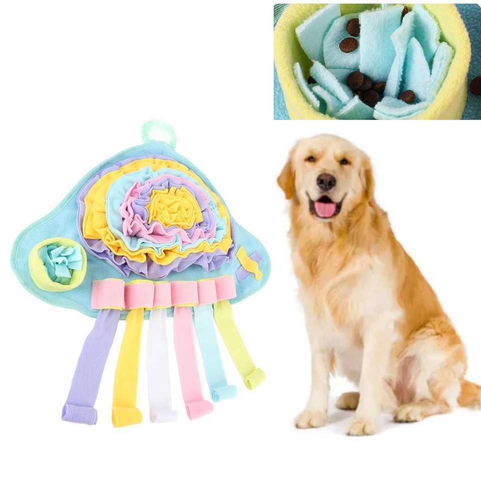 Pet Snuffle Mat For Dogs Interactive Feed Puzzle Encourages Foraging ...