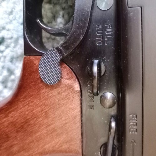 Replica Thompson M - 1921 Submachine Gun. Shoots Caps And Ejects ...