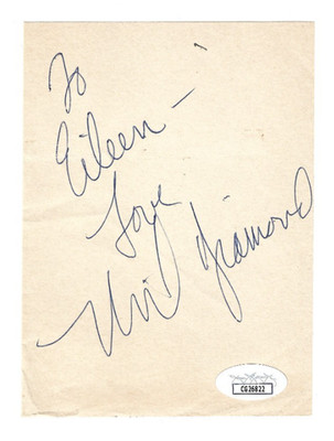 Neil Diamond REAL hand SIGNED Vintage Album Page JSA COA Autographed | eBay