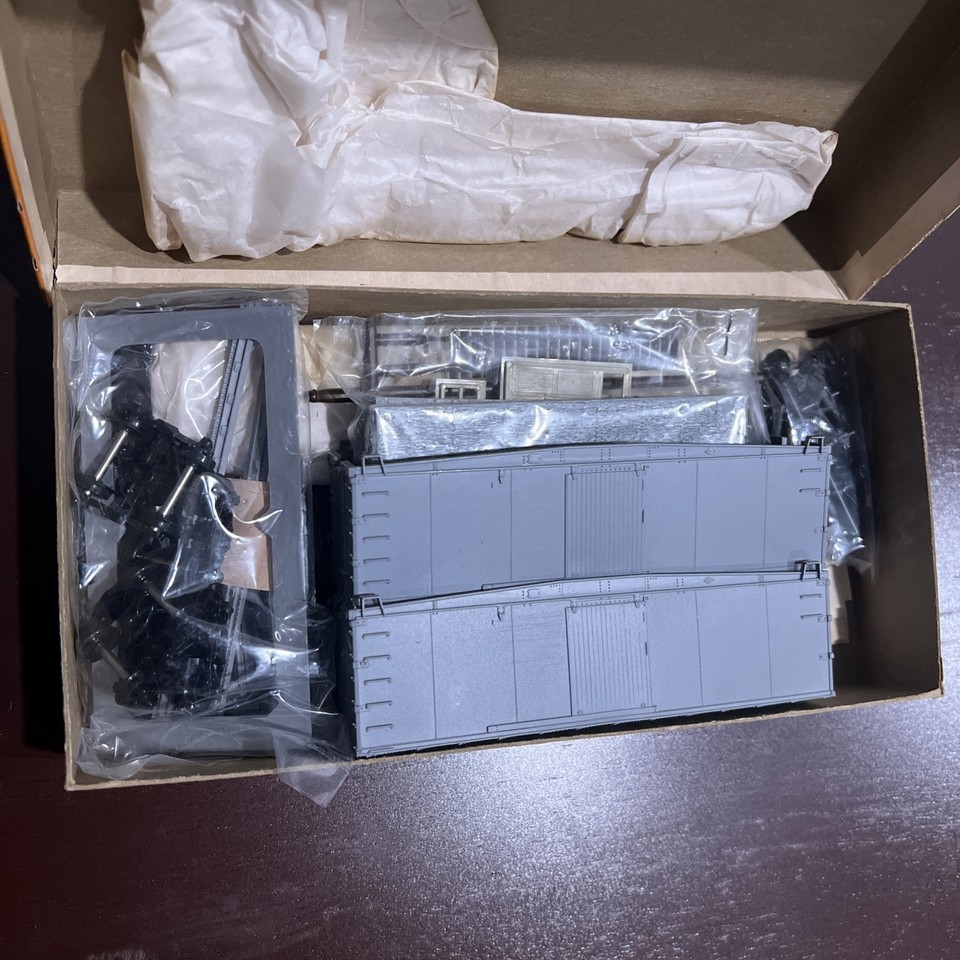 Roundhouse #1501 Logging/Mining Work Cars HO Scale — Sealed Parts, Orig ...