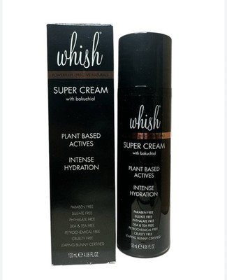 Whish Super Cream With Bakuchiol Plant Based Actives Intense Hydration4 ...
