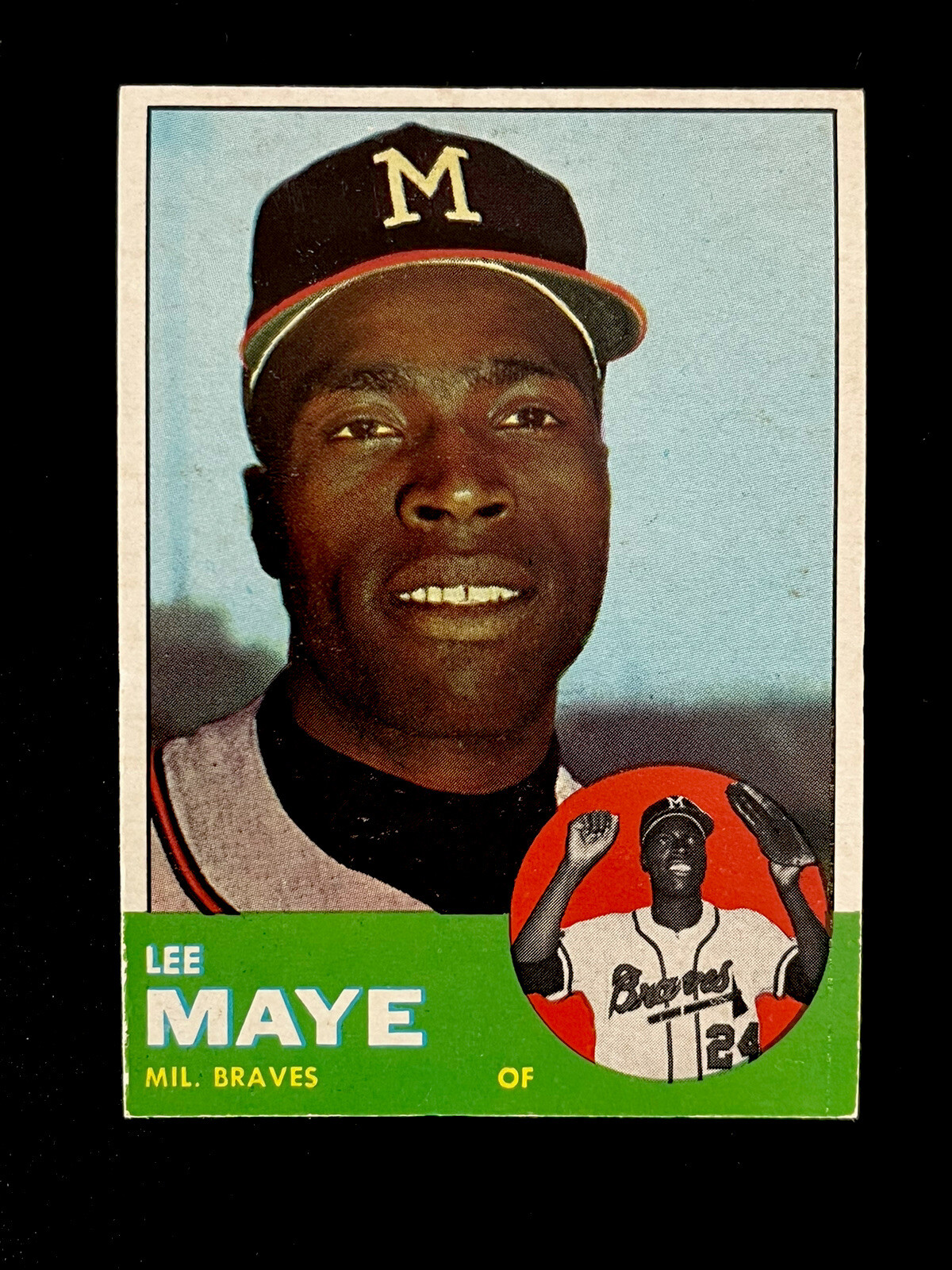 1963 Topps Baseball #109 Lee Maye (Braves) EXMT | eBay