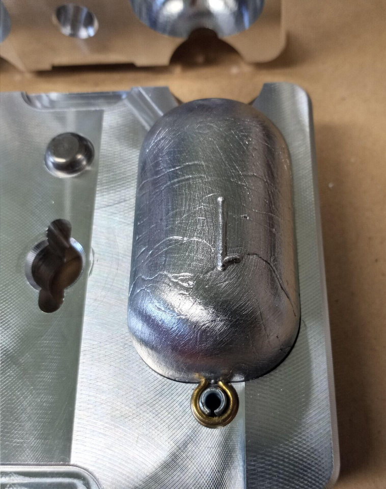 Cod Sinker / Deep Drop Weight Production Mold 1 LB ( 10 Cavity ...