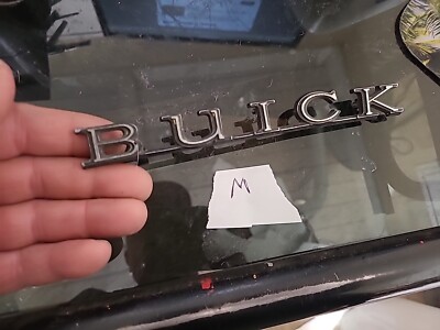 1970 BUICK SKYLARK REAR DECK TRUNK LID EMBLEM OEM GM | eBay