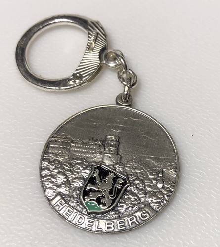 Vintage Heidelberg Germany Castle Palace Historic Site Metal Keychain ...