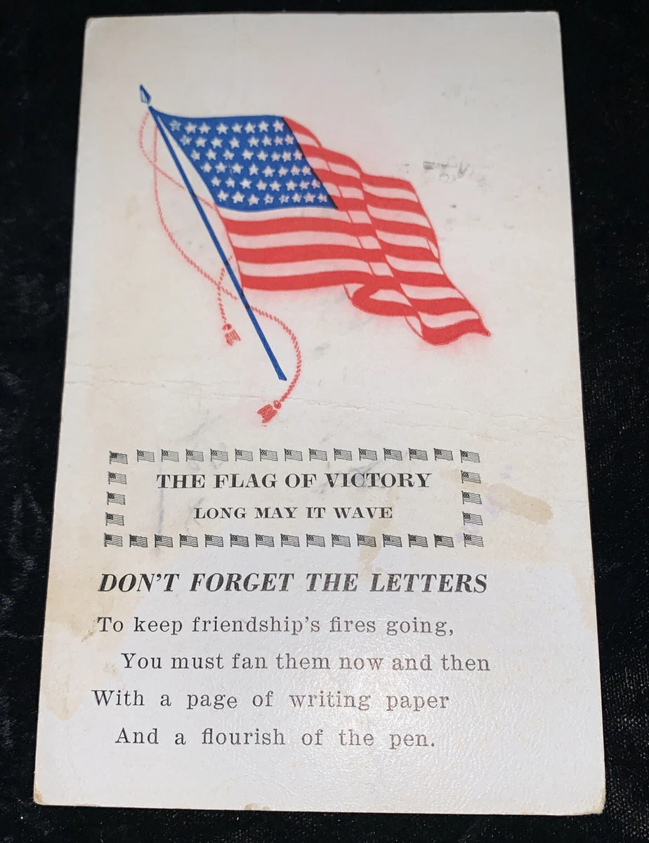 American Flag During Ww1