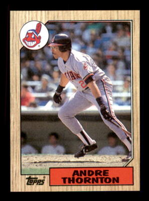 1987 Baseball Topps Andre Thornton Cleveland Indians #780 1 | eBay