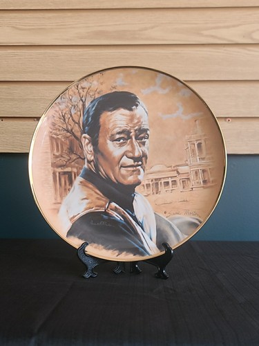 Vintage John Wayne"The Duke" Collector Plate by Susie Morton Contry ...