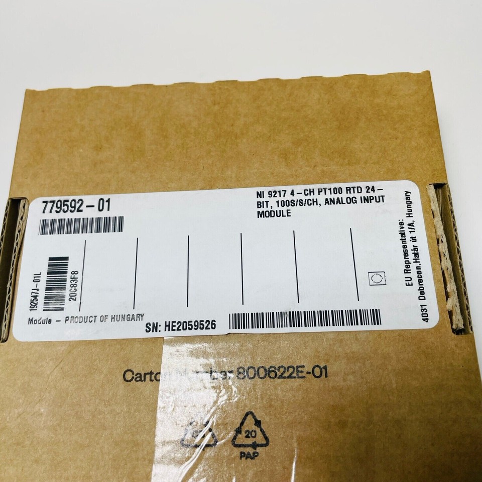 NEW National Instruments NI9217 NI-9217 C Series Temperature Input ...