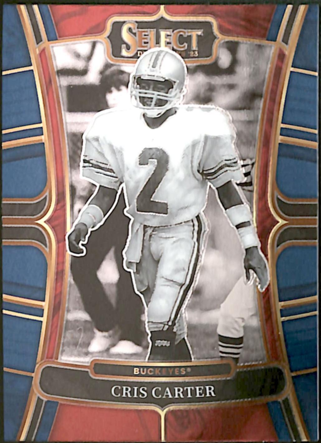 2023 Panini Select Draft Picks - Concourse Cris Carter #93 for sale ...