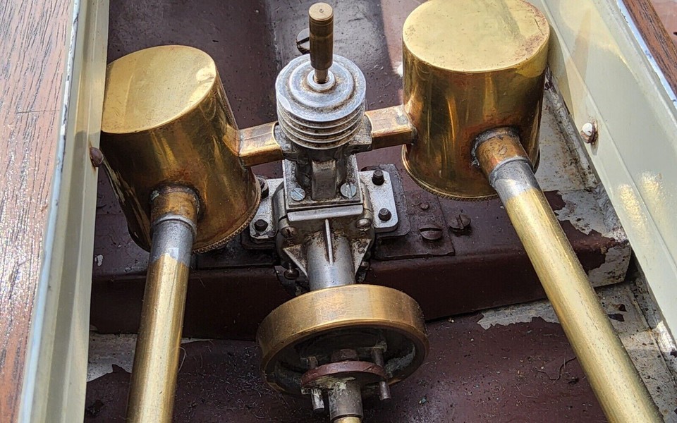 Model boat Bassett Lowke streamlinia diesel powered rare version | eBay UK